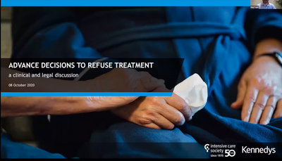 Intensive Care Society | Advance Decisions to Refuse Treatment - a ...