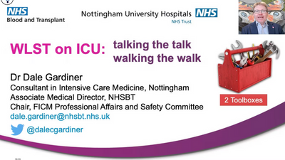 Intensive Care Society | WLST in ICU: Walking the walk & talking the talk